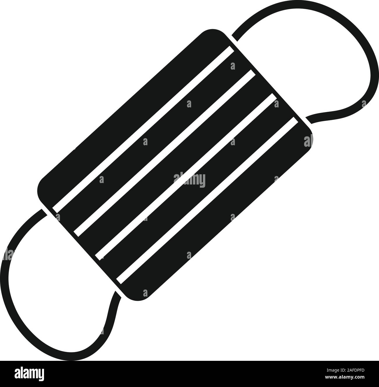 Medical sterile mask icon. Simple illustration of medical sterile mask ...