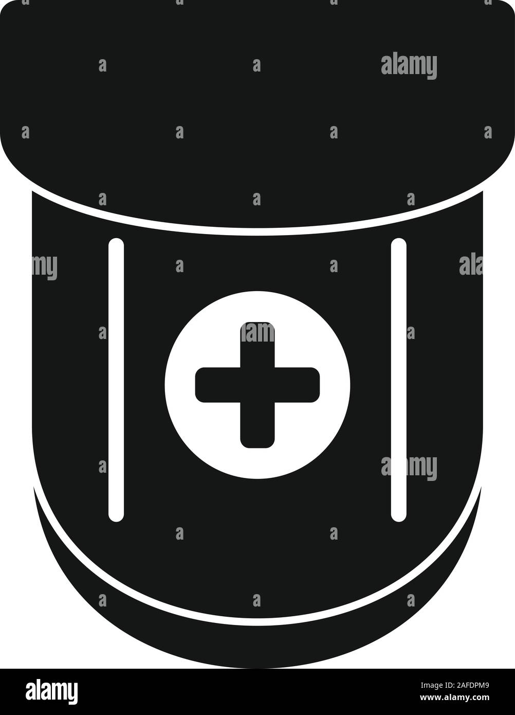 Medical pocket icon. Simple illustration of medical pocket vector icon ...