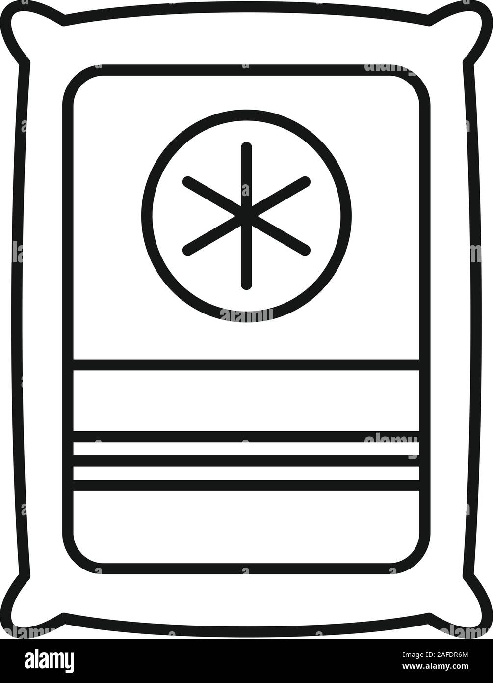 Medical sterile package icon. Outline medical sterile package vector ...