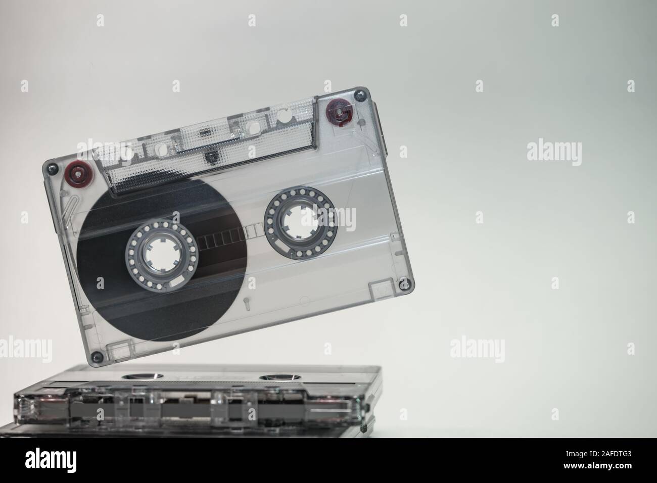 Beautiful Audio cassette tape. Minimalism retro style concept. 80s ...