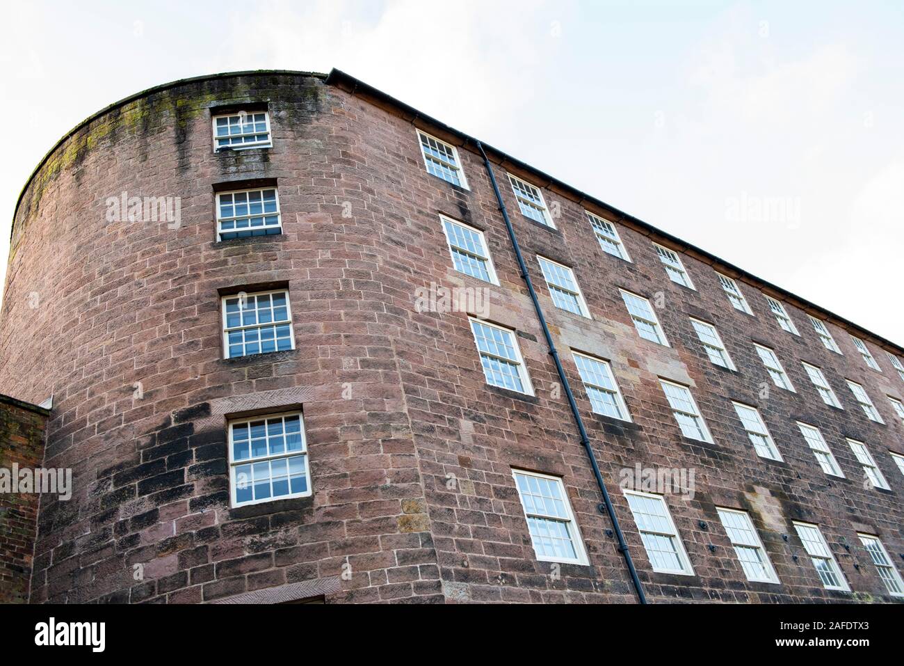 Richard Arkwright 1771 Cromford Derbyshire Uk High Resolution Stock ...