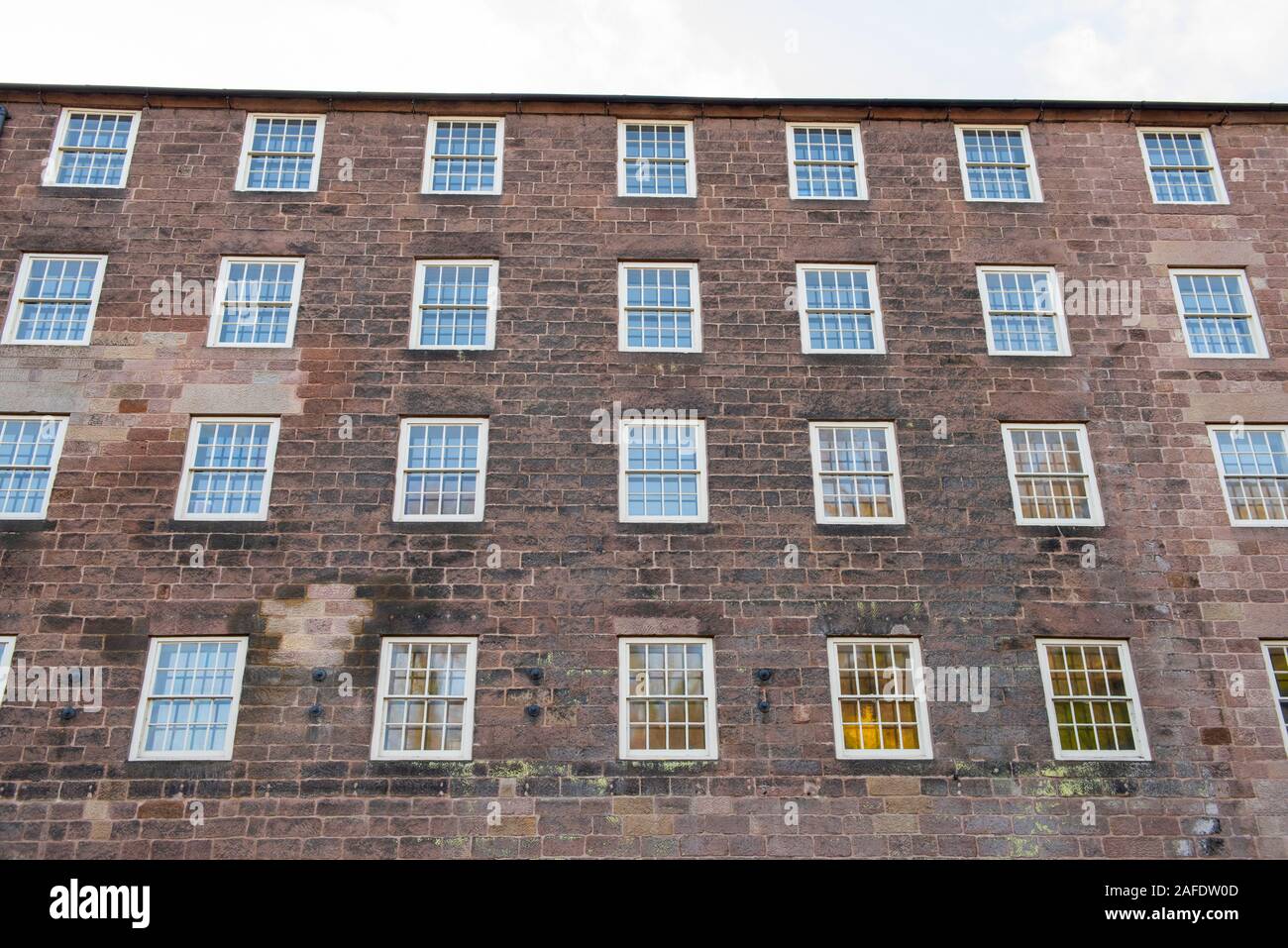 Richard Arkwright 1771 Cromford Derbyshire Uk High Resolution Stock ...