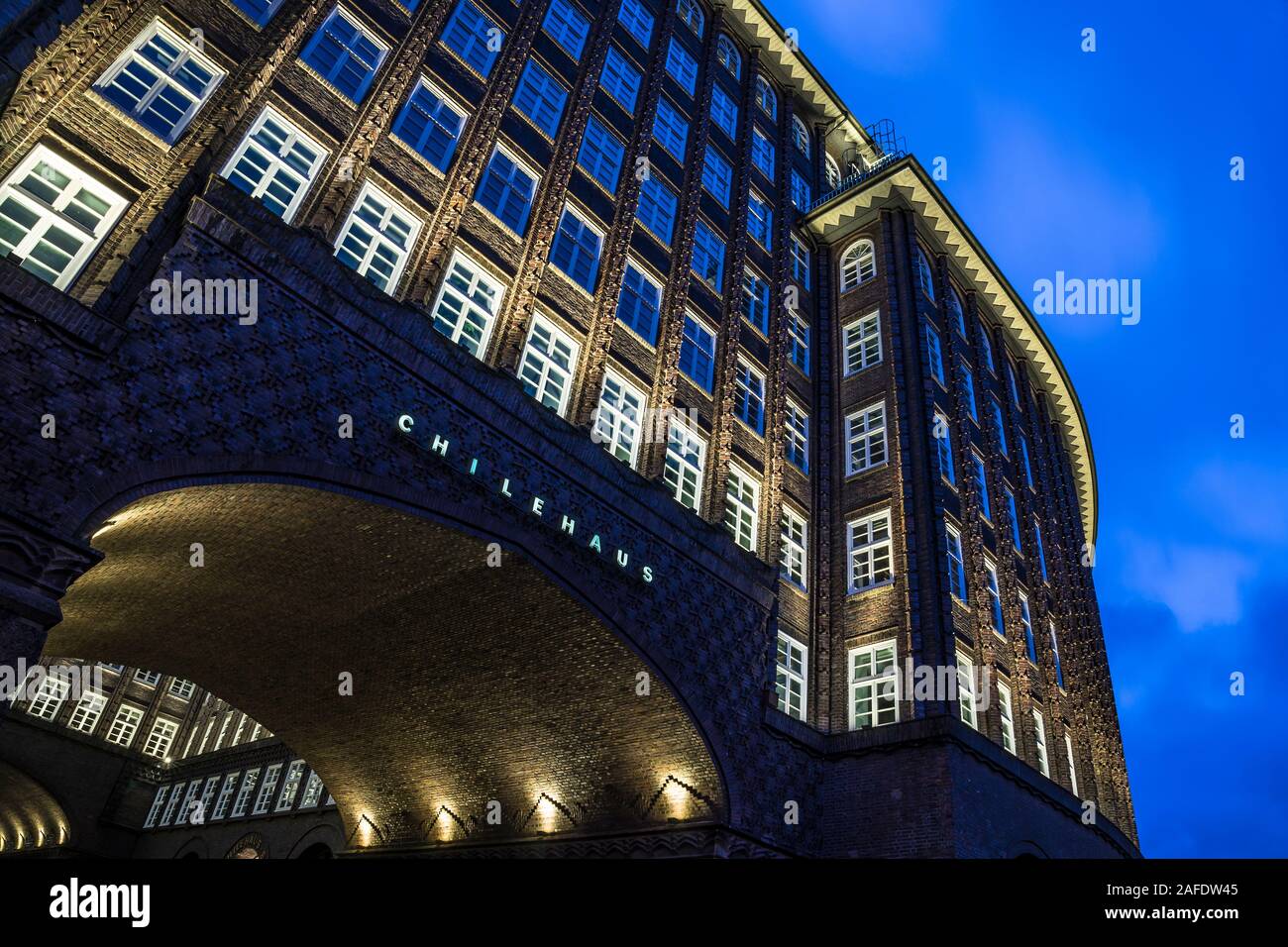 Chilehaus in Hamburg Stock Photo - Alamy