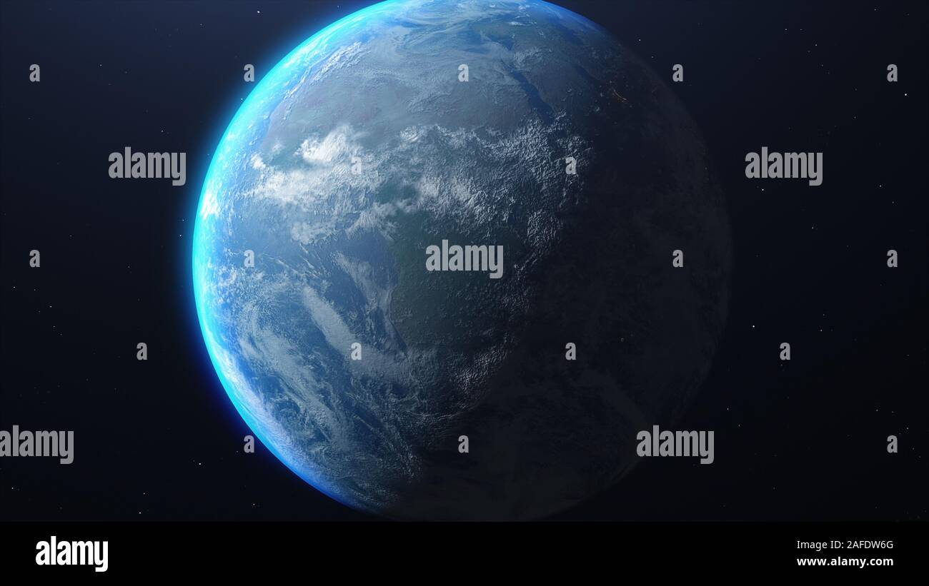 Earth and galaxy. Elements of this image furnished by NASA. 3d ...