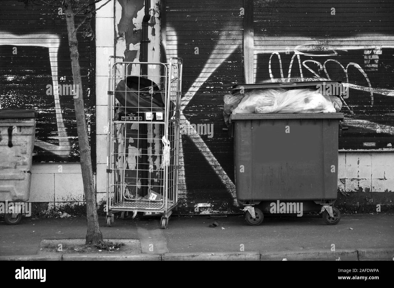 Management of waste Black and White Stock Photos & Images - Alamy