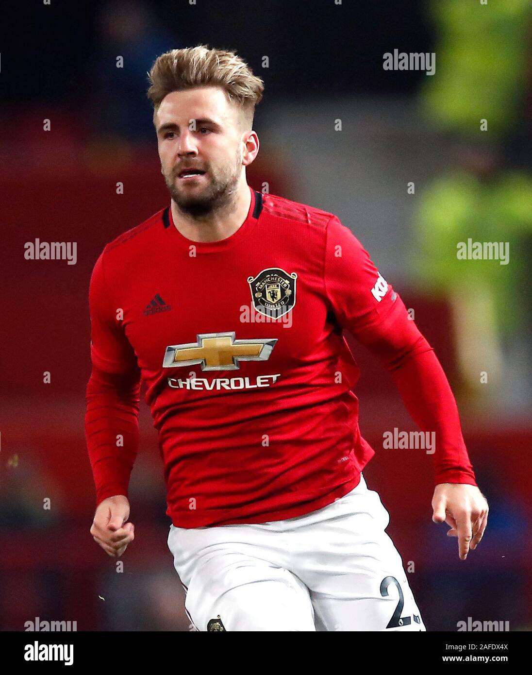 Manchester United's Luke Shaw Stock Photo - Alamy