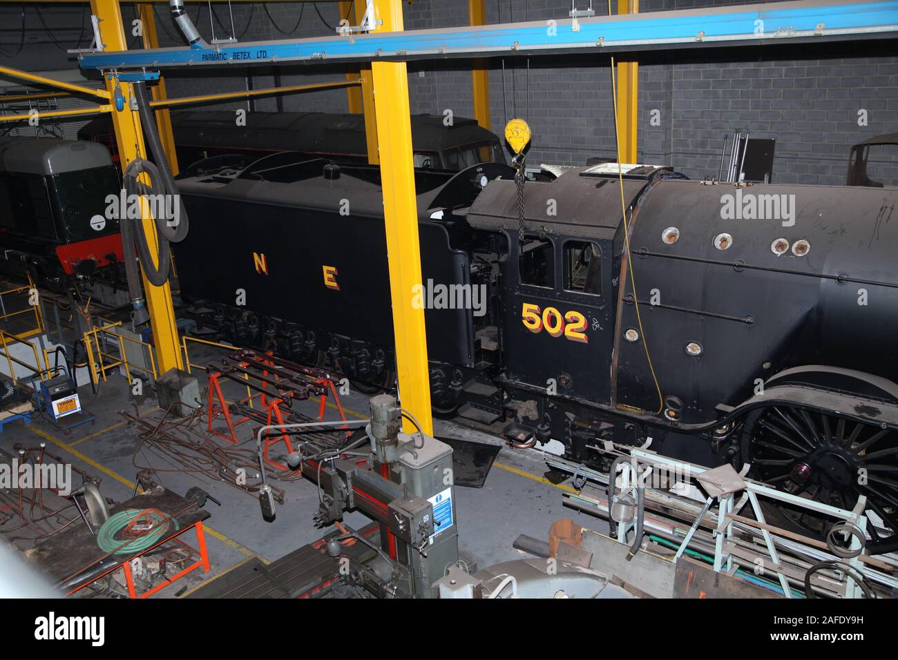 Driver of the flying scotsman hi-res stock photography and images - Alamy