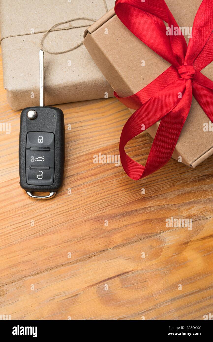 Car wrapped in a ribbon hi-res stock photography and images - Alamy