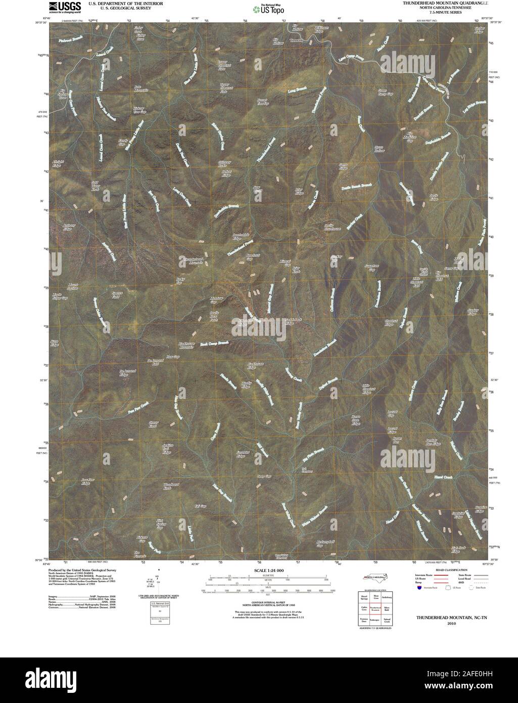 North carolina mountain map hi-res stock photography and images - Alamy