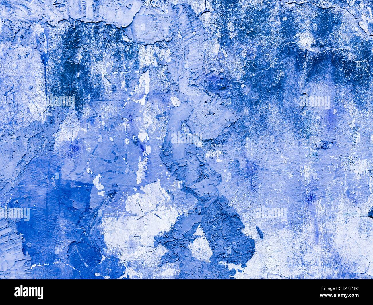 old blue wall stone structure as background Stock Photo - Alamy