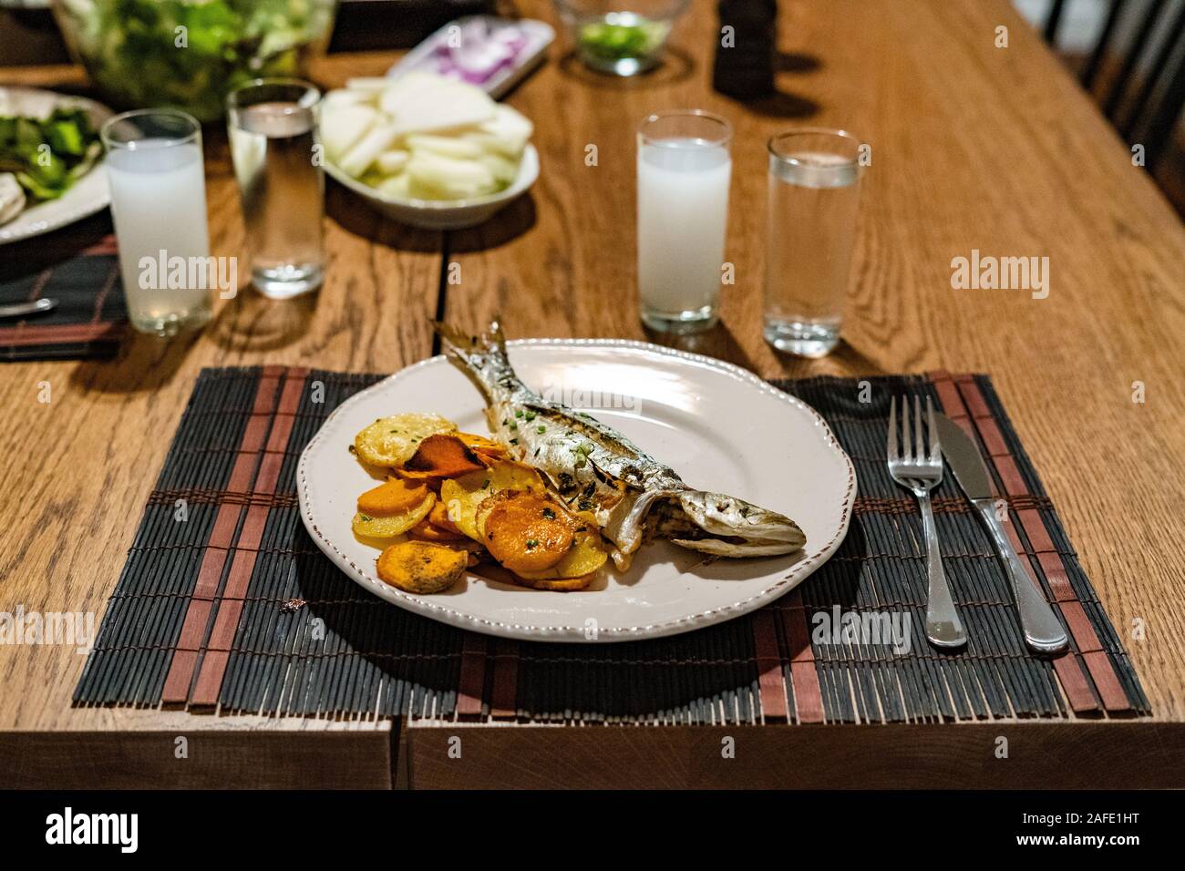 Traditional turkish seafood hi-res stock photography and images - Alamy