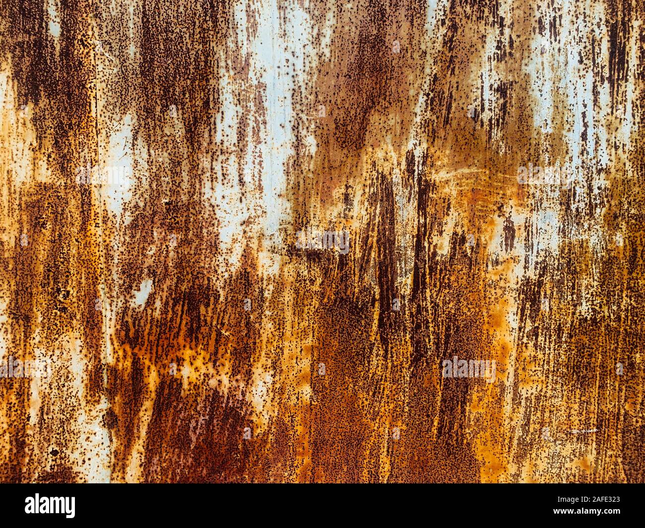 old rusty vintage metal wall as background Stock Photo - Alamy