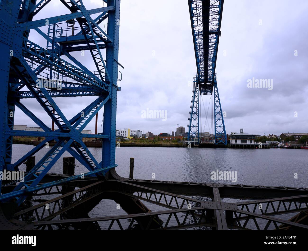 Middlesbrough Transporter Bridge Stock Photo - Alamy