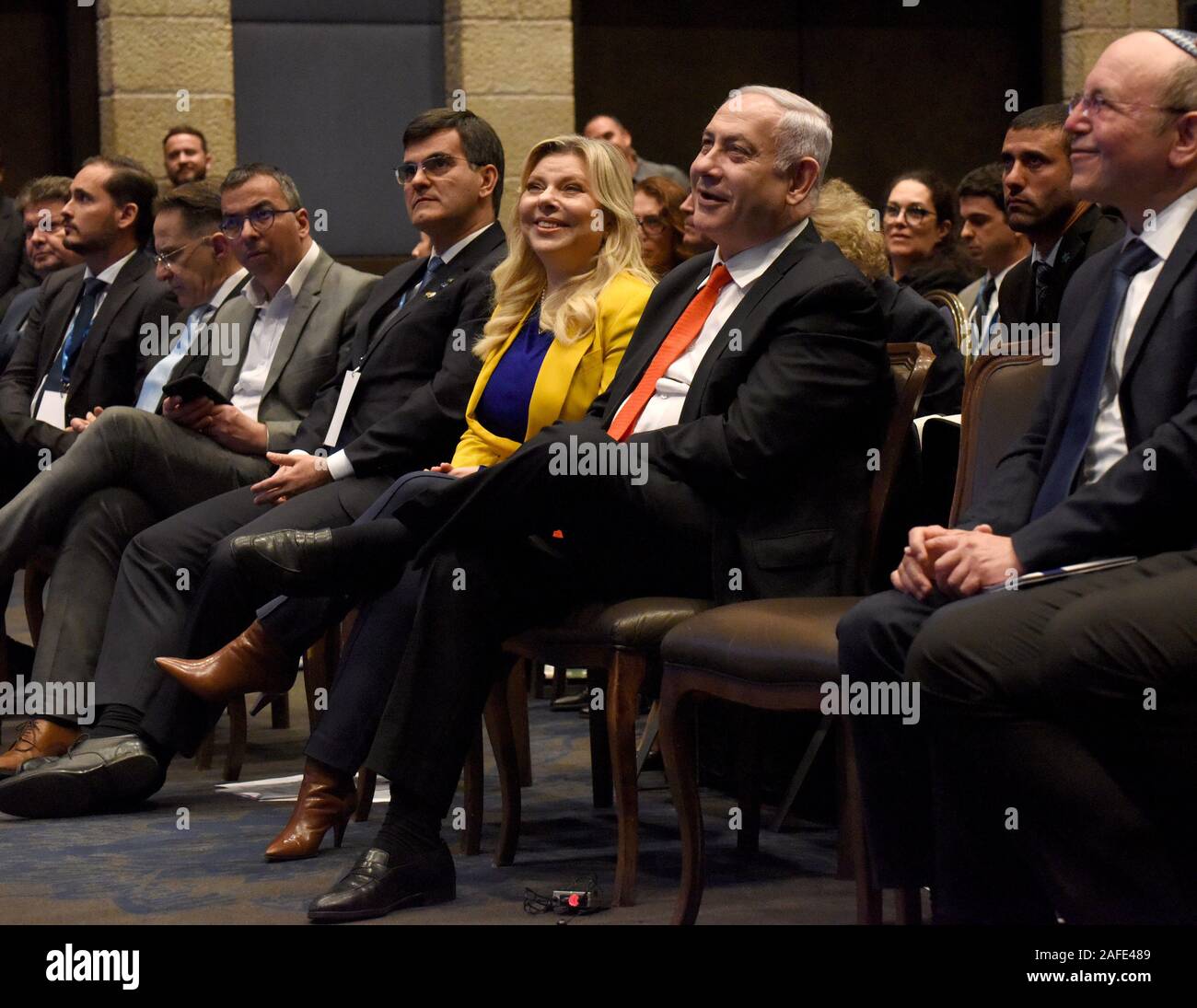 Prime minister benjamin netanyahu wife hi-res stock photography and ...