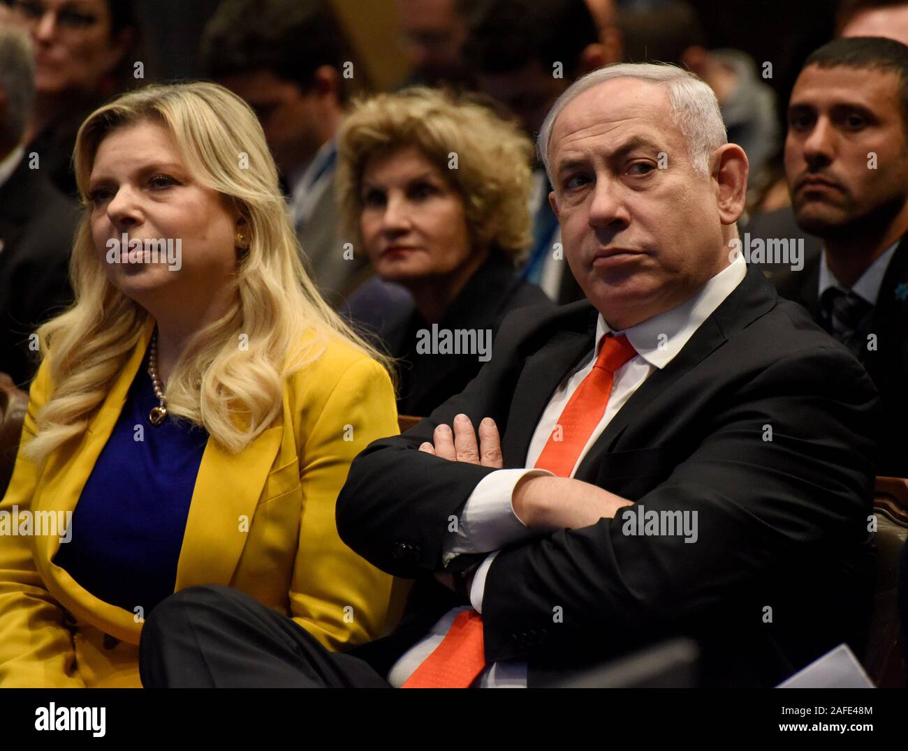 Prime minister benjamin netanyahu wife hi-res stock photography and ...