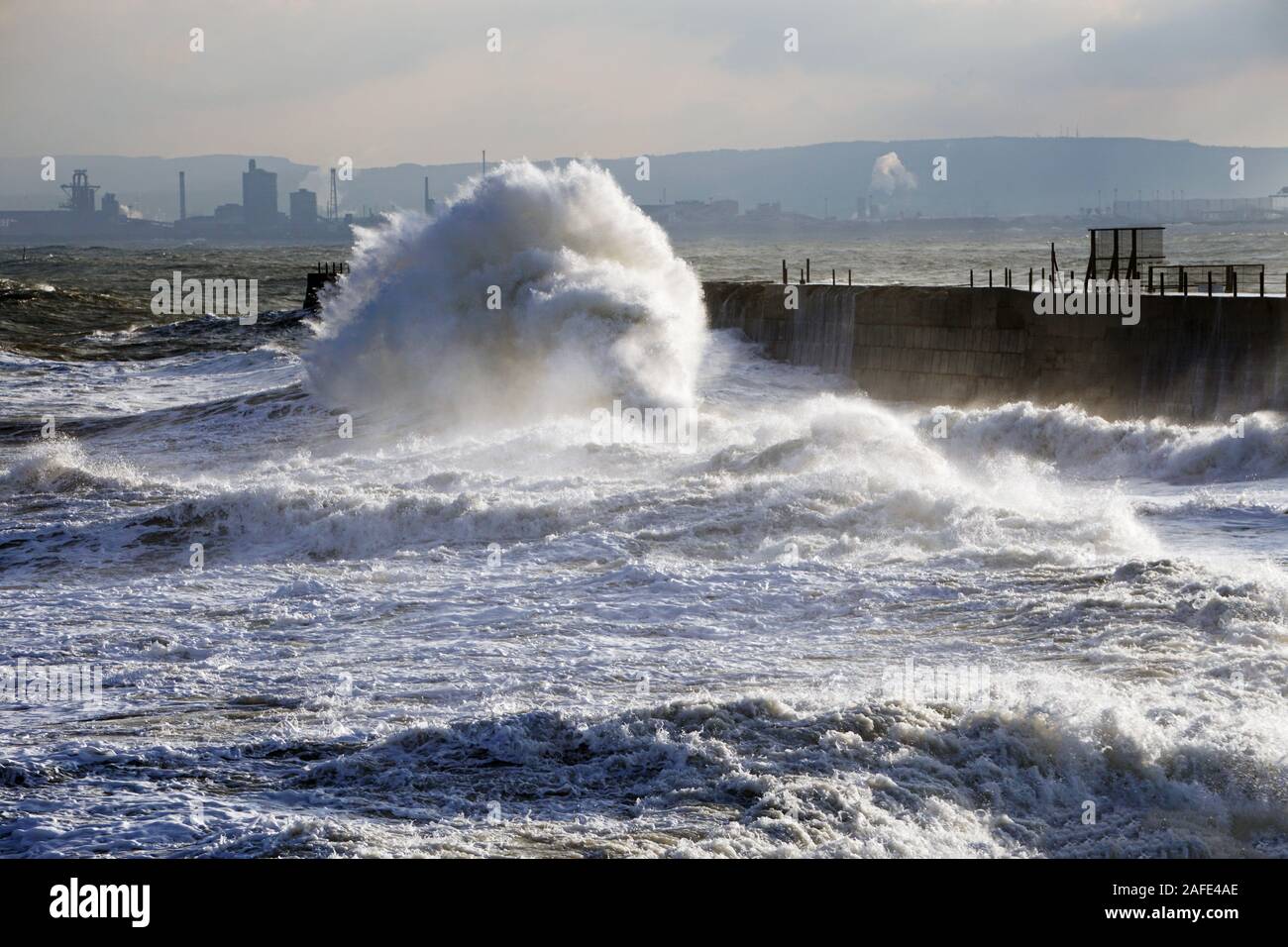 Stormy winter sea high hi-res stock photography and images - Alamy
