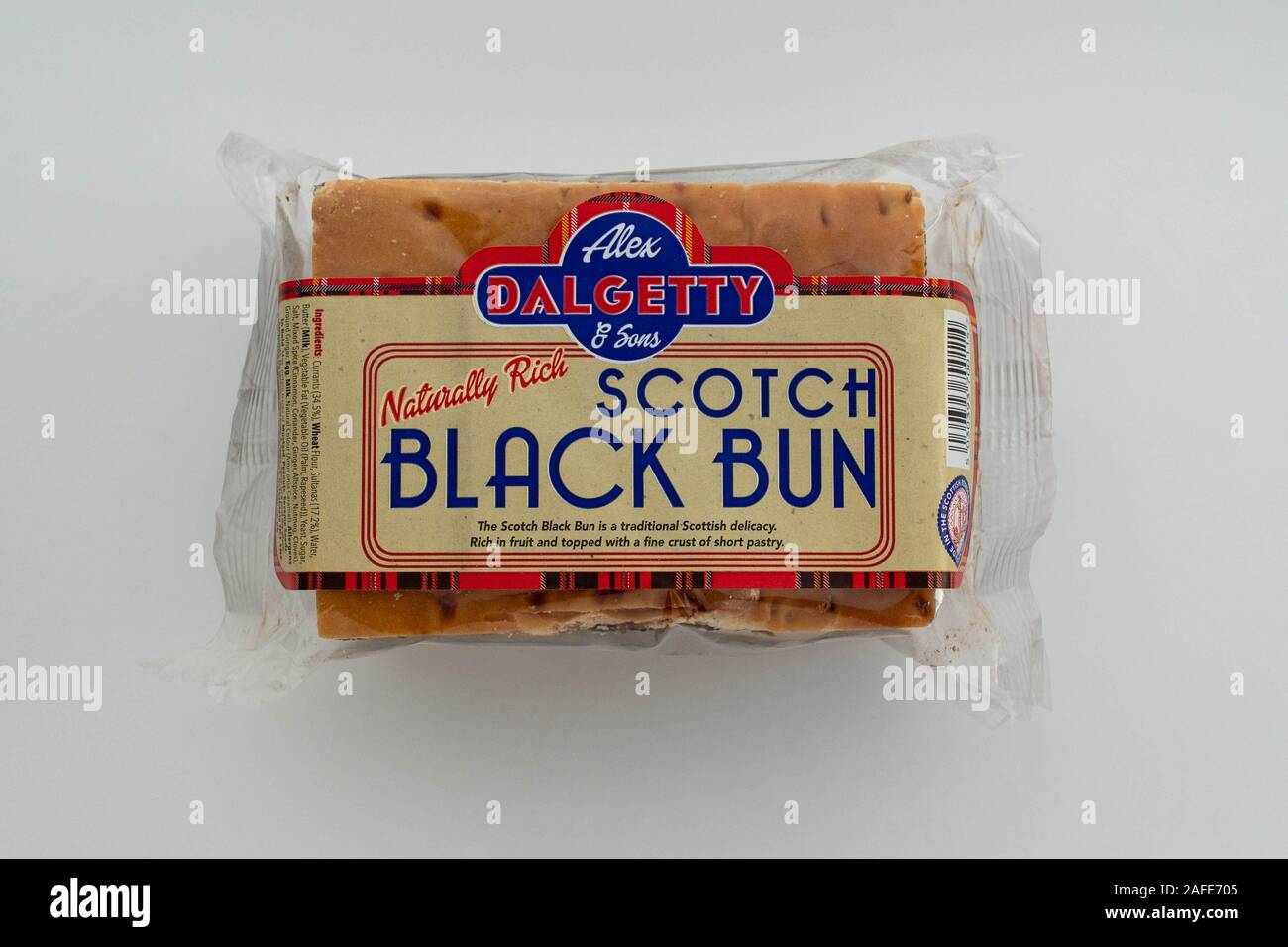 Alex Dalgetty and Sons Scotch Black Bun Stock Photo - Alamy