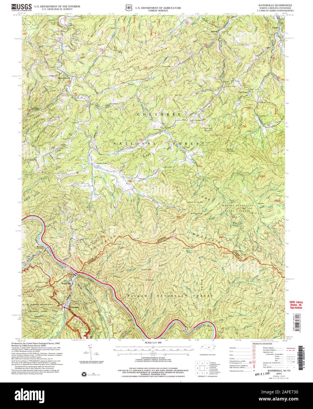 Map of waterville Cut Out Stock Images & Pictures - Alamy