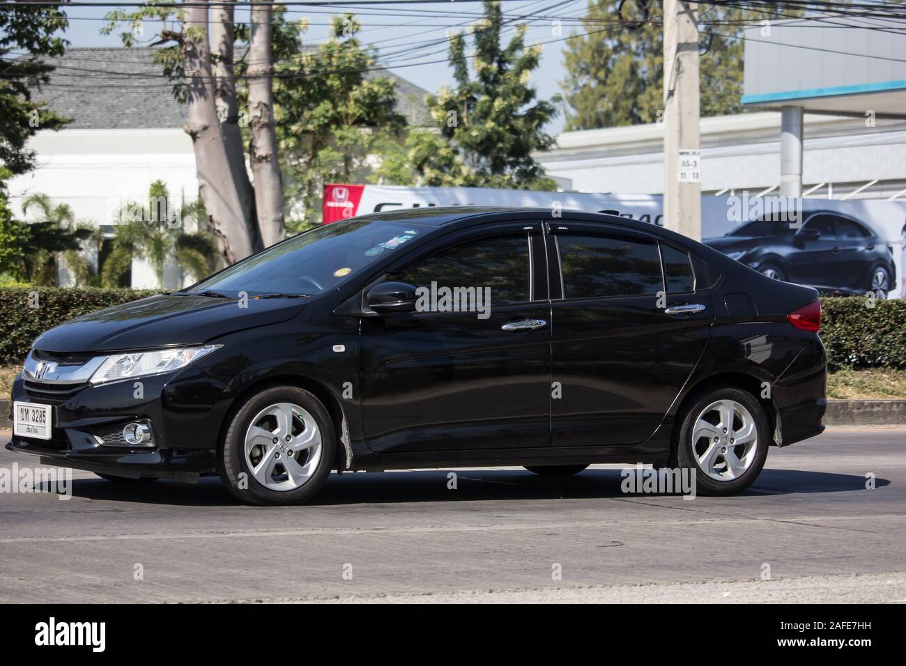Chiangmai, Thailand - November 28 2019: Private Honda City Compact car ...