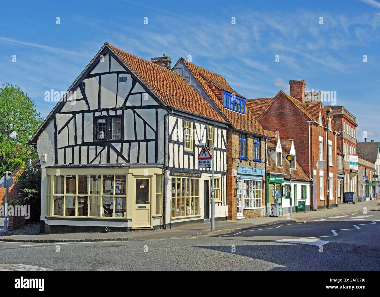 Timber Framed Shop, Thame, Oxfordshire Stock Photo - Alamy