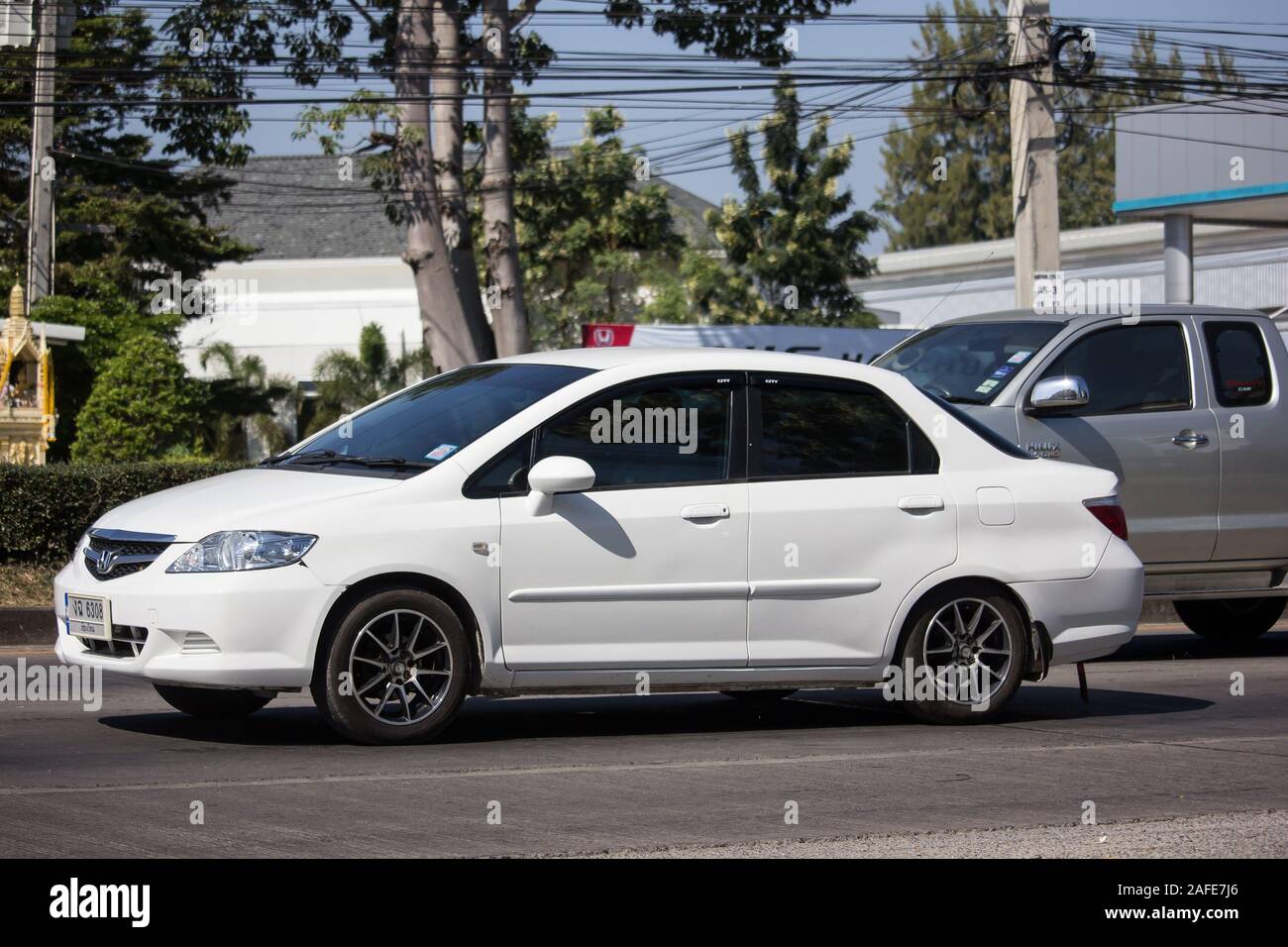 Chiangmai, Thailand - November 28 2019: Private Honda City Compact car ...
