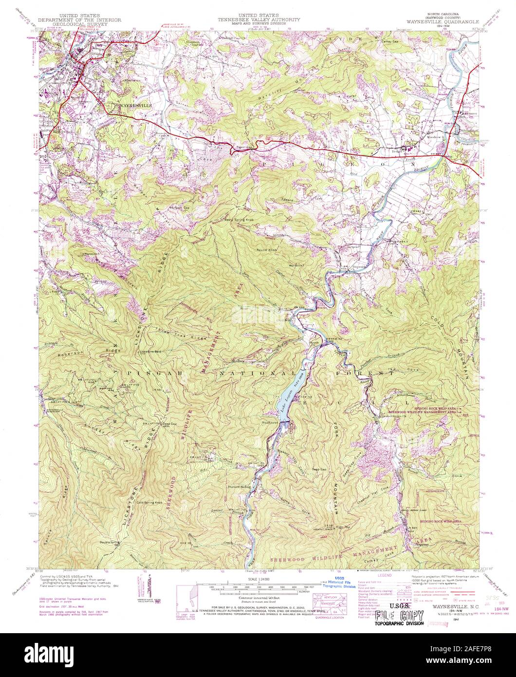 Map of waynesville hi-res stock photography and images - Alamy