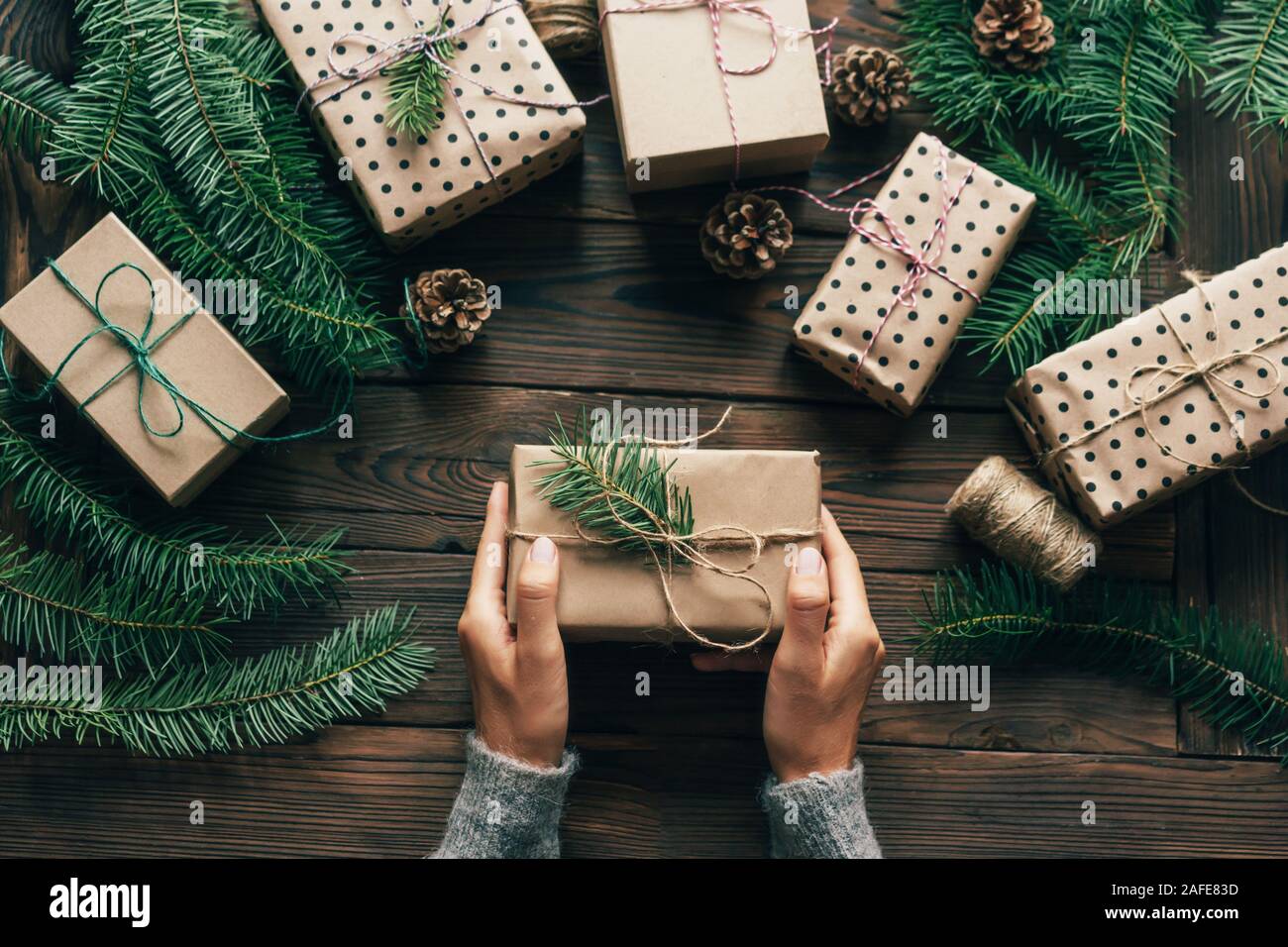Cute pattern christmas tree hi-res stock photography and images - Alamy
