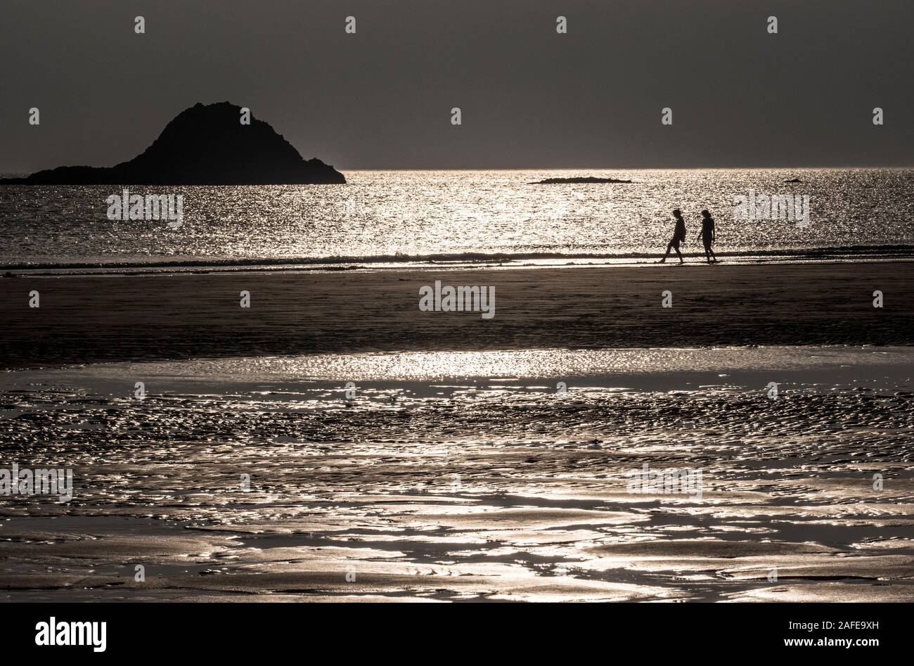 Plage de La Palue en presqu'île de Crozon Stock Photo - Alamy