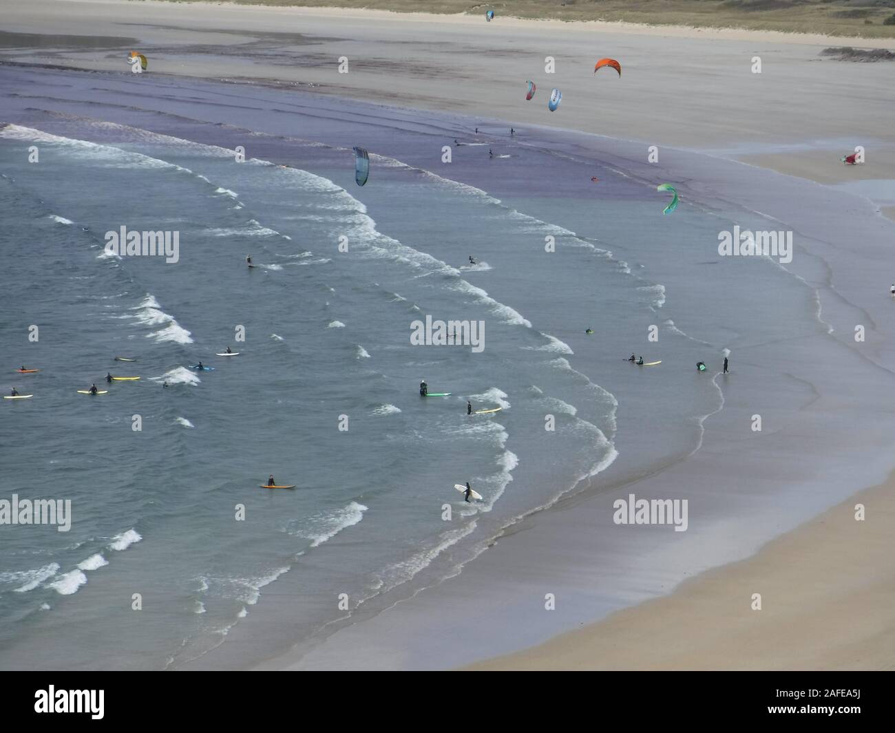 presqu'île de Crozon ,Plage de Kersiguenou Finistère Stock Photo - Alamy