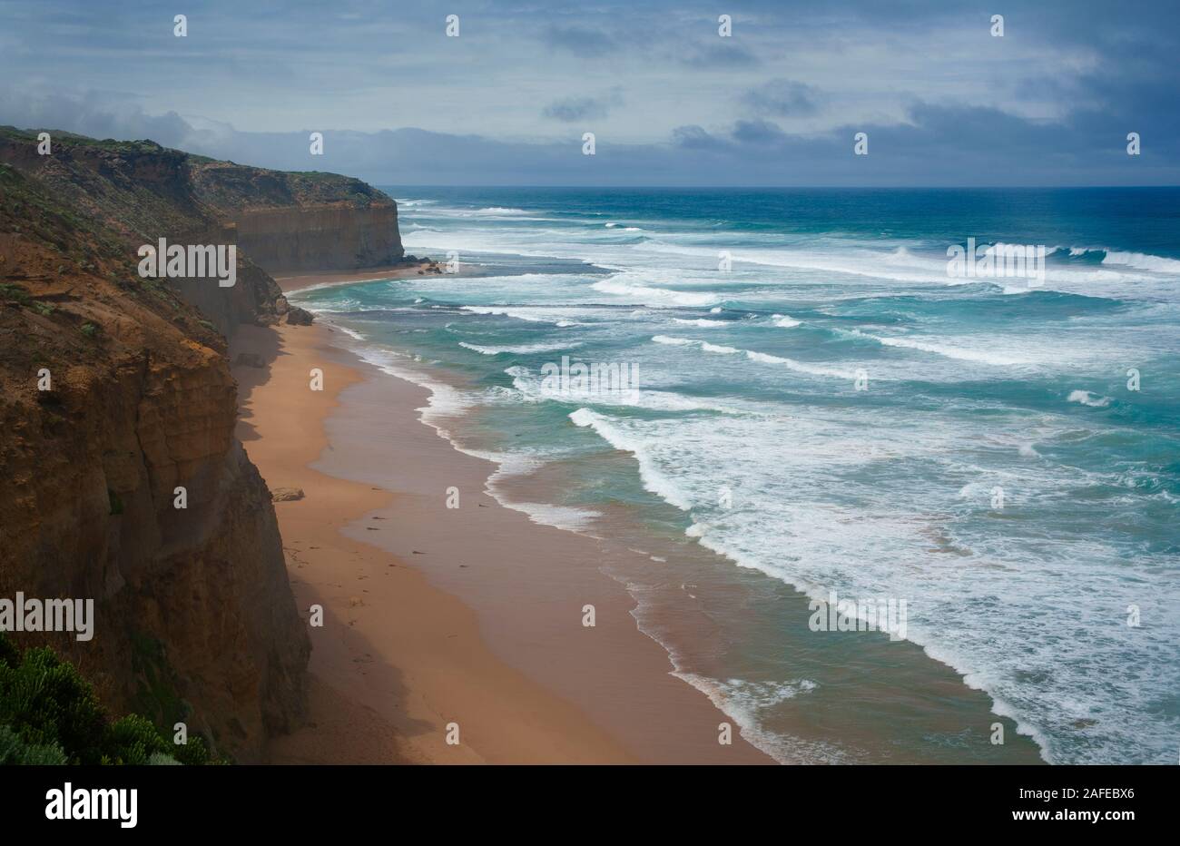 The Twelve Apostles, limestone rock stacks at Port Campbell National ...