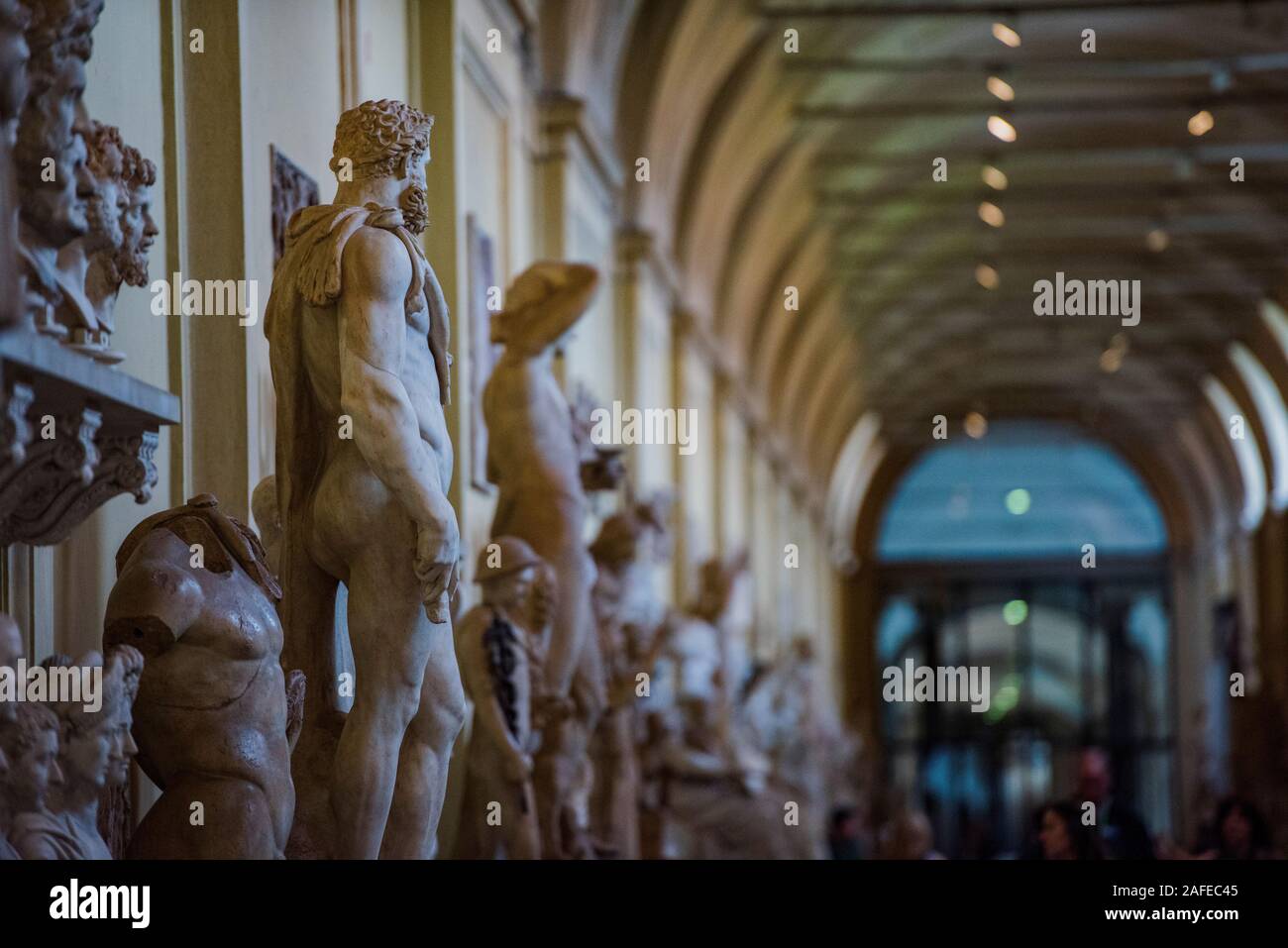 Statues in a museum Stock Photo - Alamy