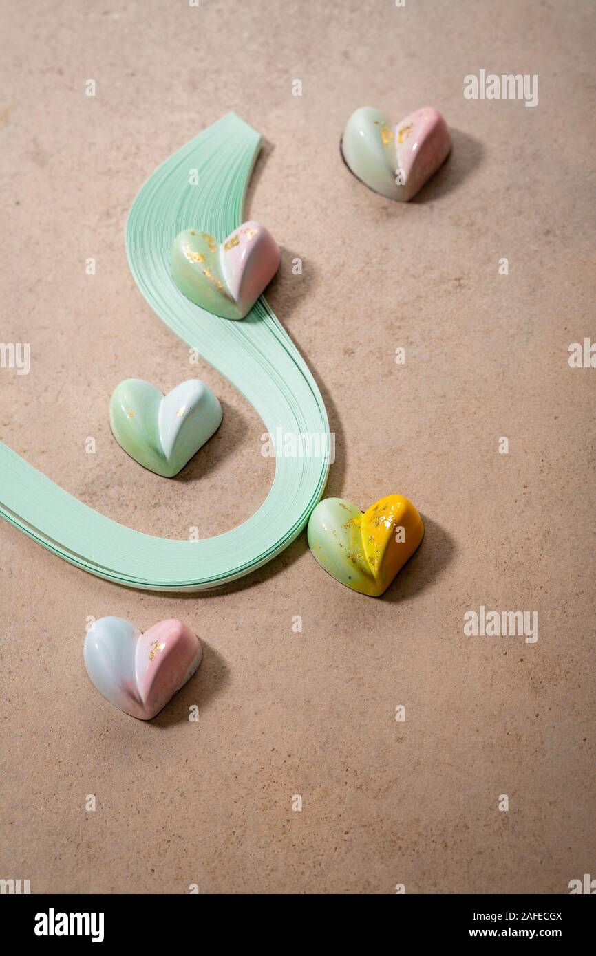 Luxury chocolate candy, sweet food Stock Photo - Alamy