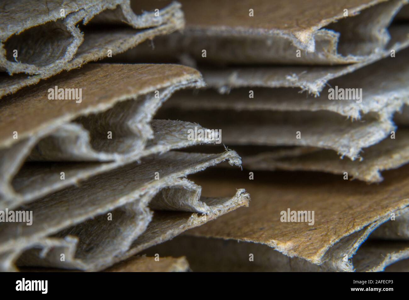 Recycle box carton closeup picture Stock Photo - Alamy