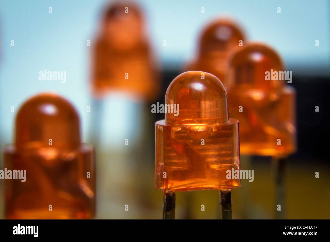 Orange diode parts pcb hi-res stock photography and images - Alamy