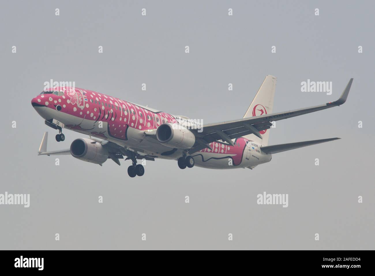 Saigon, Vietnam - Dec 12, 2019. JA06RK Japan Transocean Air Boeing 737 ...