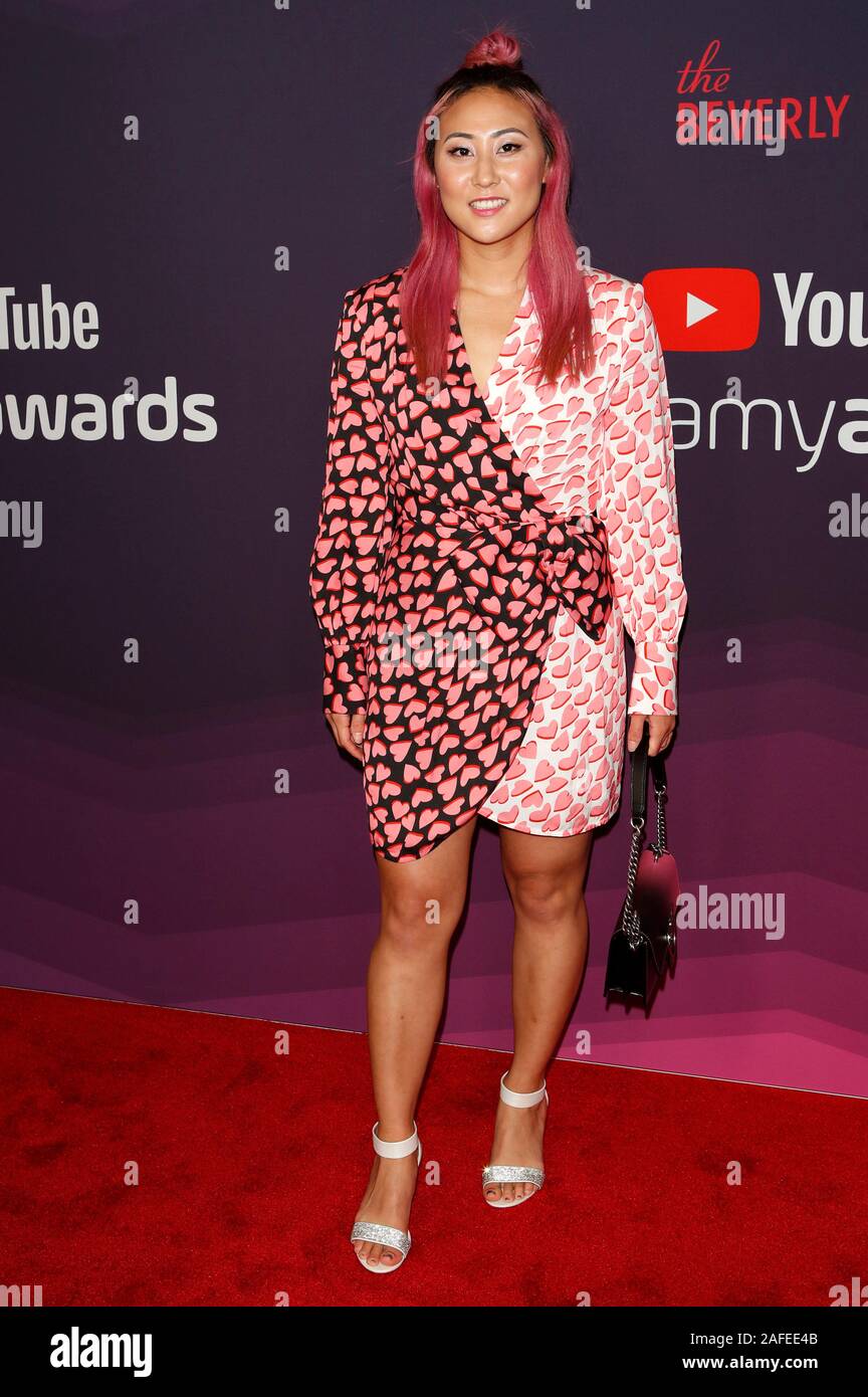 Lizzy Capri at the 9th Streamy Awards 2019 at the Beverly Hilton Hotel ...