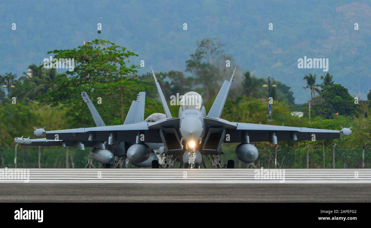 United states navy jet electronic warfare aircraft hi-res stock ...