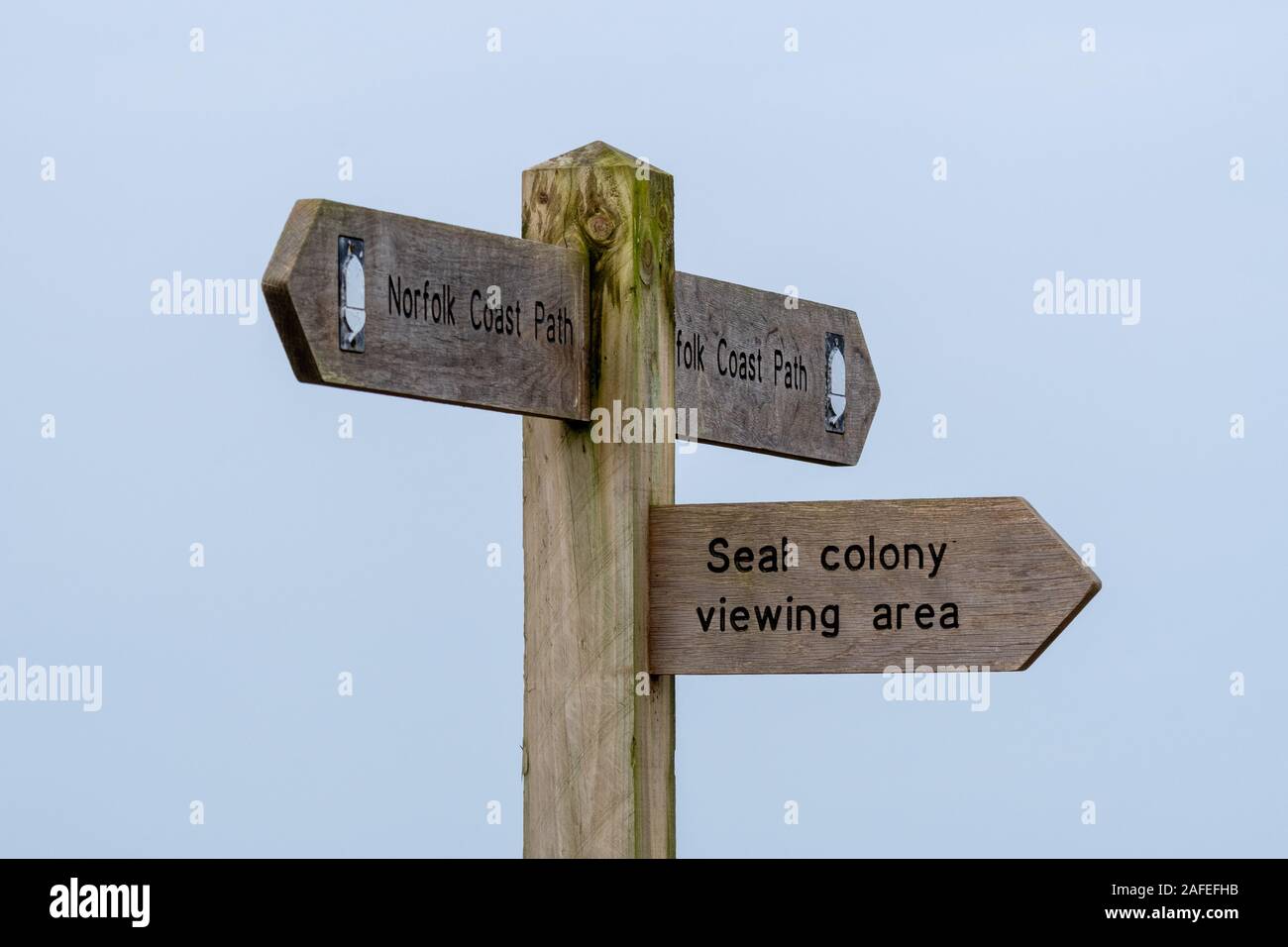 Norfolk Coastal Path Sign High Resolution Stock Photography and Images ...
