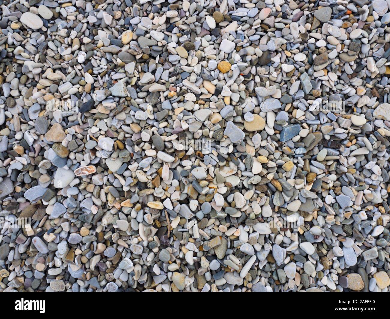 Small stones on the beach in Tuapse, Black sea, Caucasus, Russia Stock ...