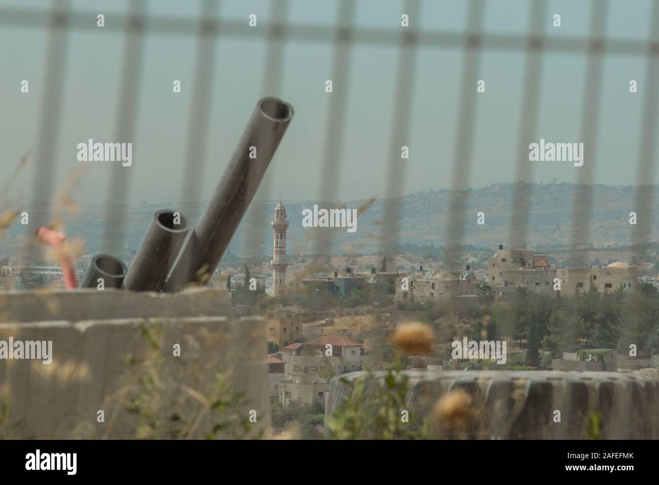 Leshem another Israeli settlement in the West Bank, Israel / Palestine ...