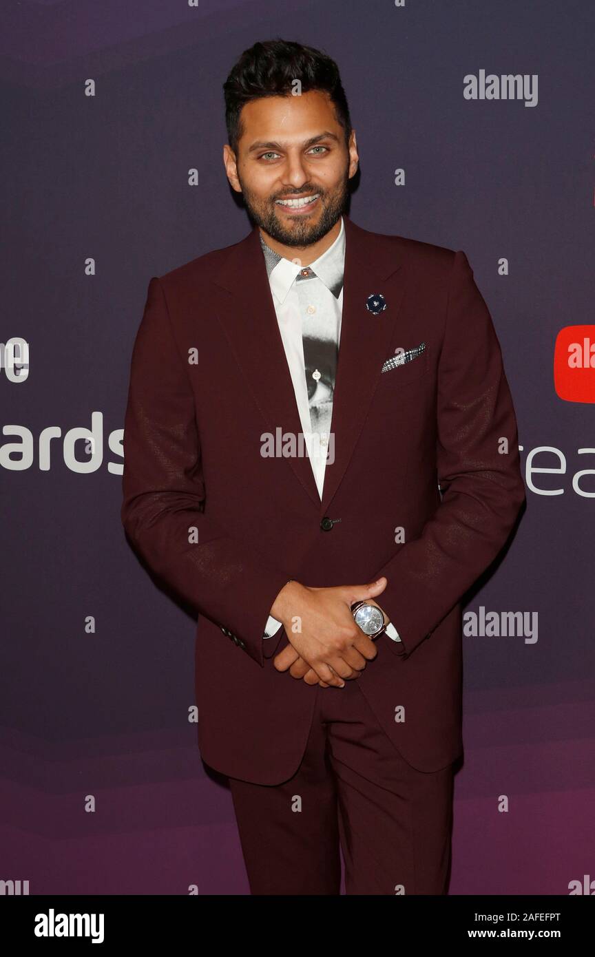 Beverly Hills, USA. 13th Dec, 2019. Jay Shetty at the 9th Streamy ...