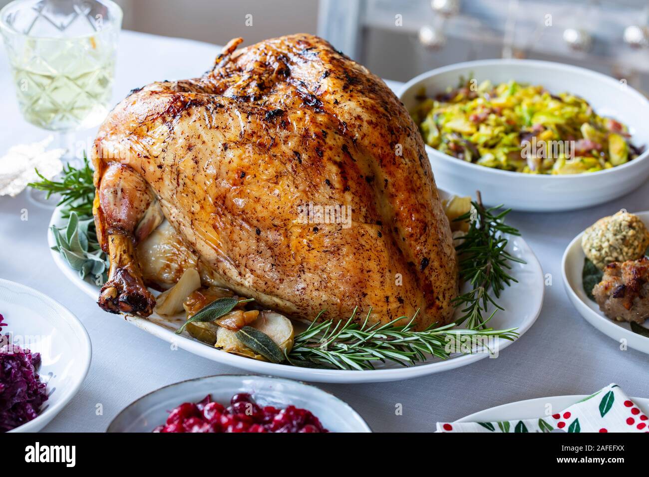 Turkey roasted crown hi-res stock photography and images - Alamy