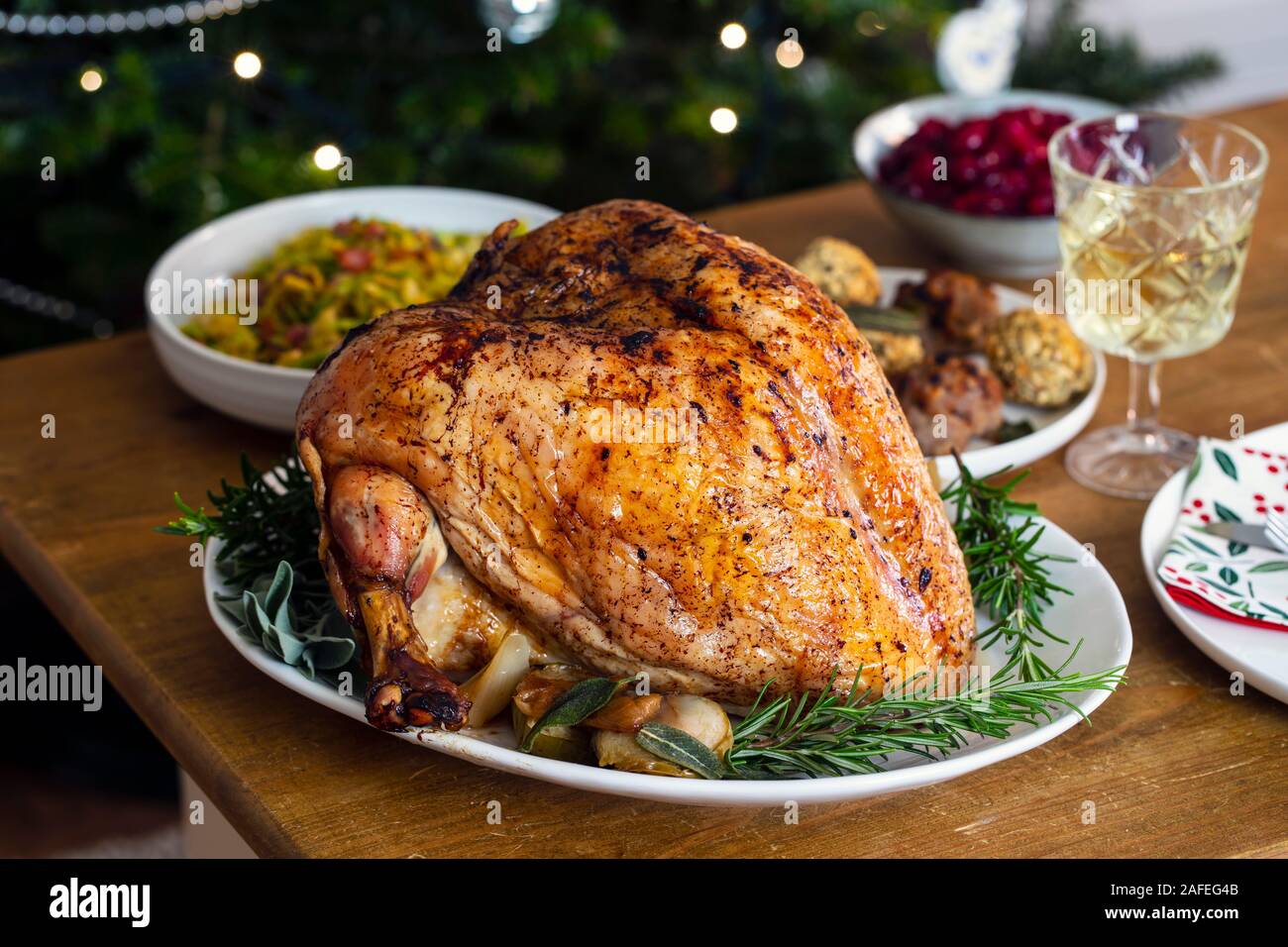 Turkey roasted crown hi-res stock photography and images - Alamy