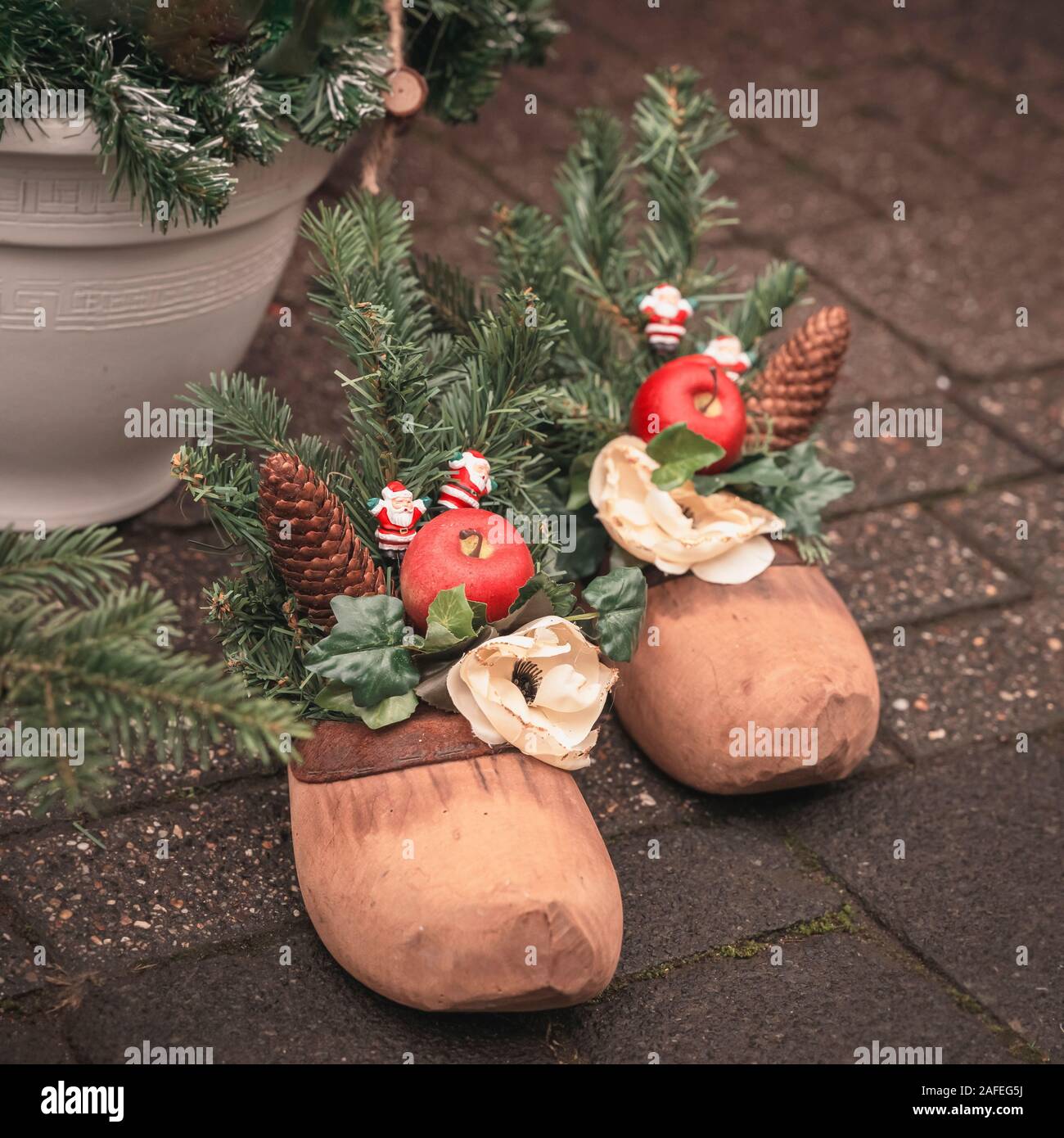 Wooden shoes st nicholas day hi-res stock photography and images - Alamy