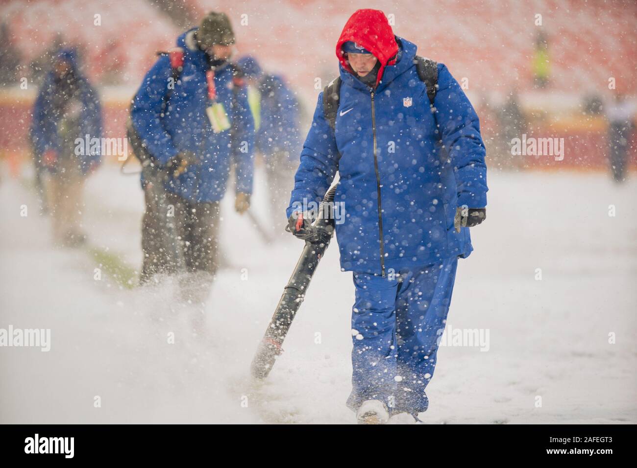 Kansas city chiefs snow hi-res stock photography and images - Alamy