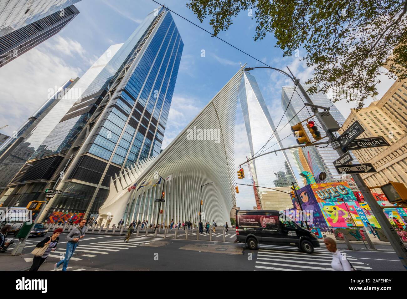 Oculus: The new World Trade Center Transportation Hub Stock Photo - Alamy