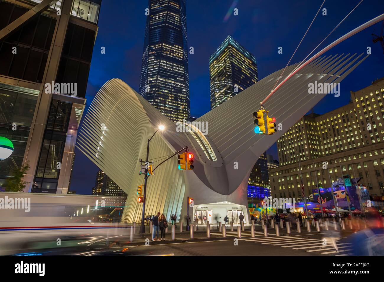 Oculus: The new World Trade Center Transportation Hub Stock Photo - Alamy