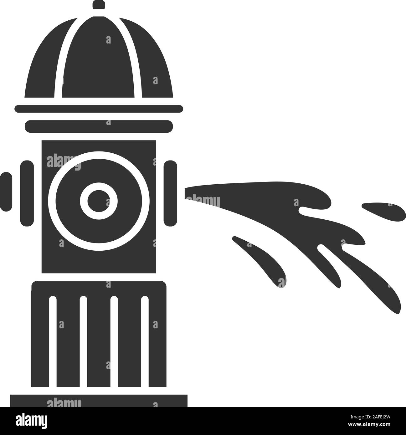 Gushing faucet Stock Vector Images - Alamy