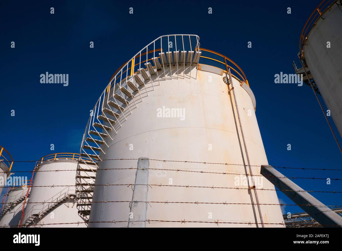 The 'Tank Farm', Wynyard Point industrial storage area on Auckland's ...