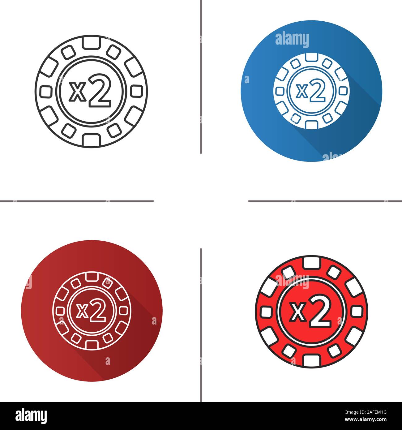 Doubledown Stock Vector Images - Alamy